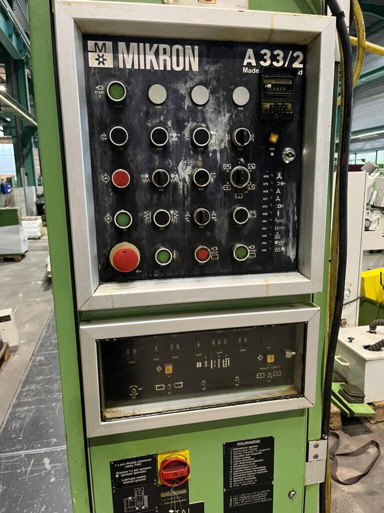Gear Hobbing Machine - MIKRON A33 - PLI International
