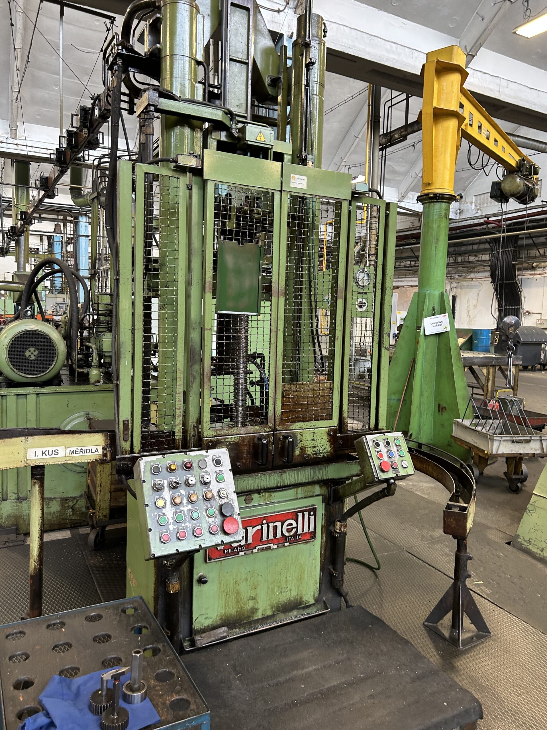 Broaching Machine - VARINELLI BV 25/1600/500 - PLI International